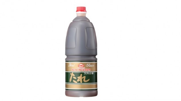 スタミナ源たれ 青森県産大豆・小麦使用の自社醸造醤油をベースに、青森県産りんご、にんにく、国産のたまねぎ、生姜を煮込んだ、野菜の風味と地域に